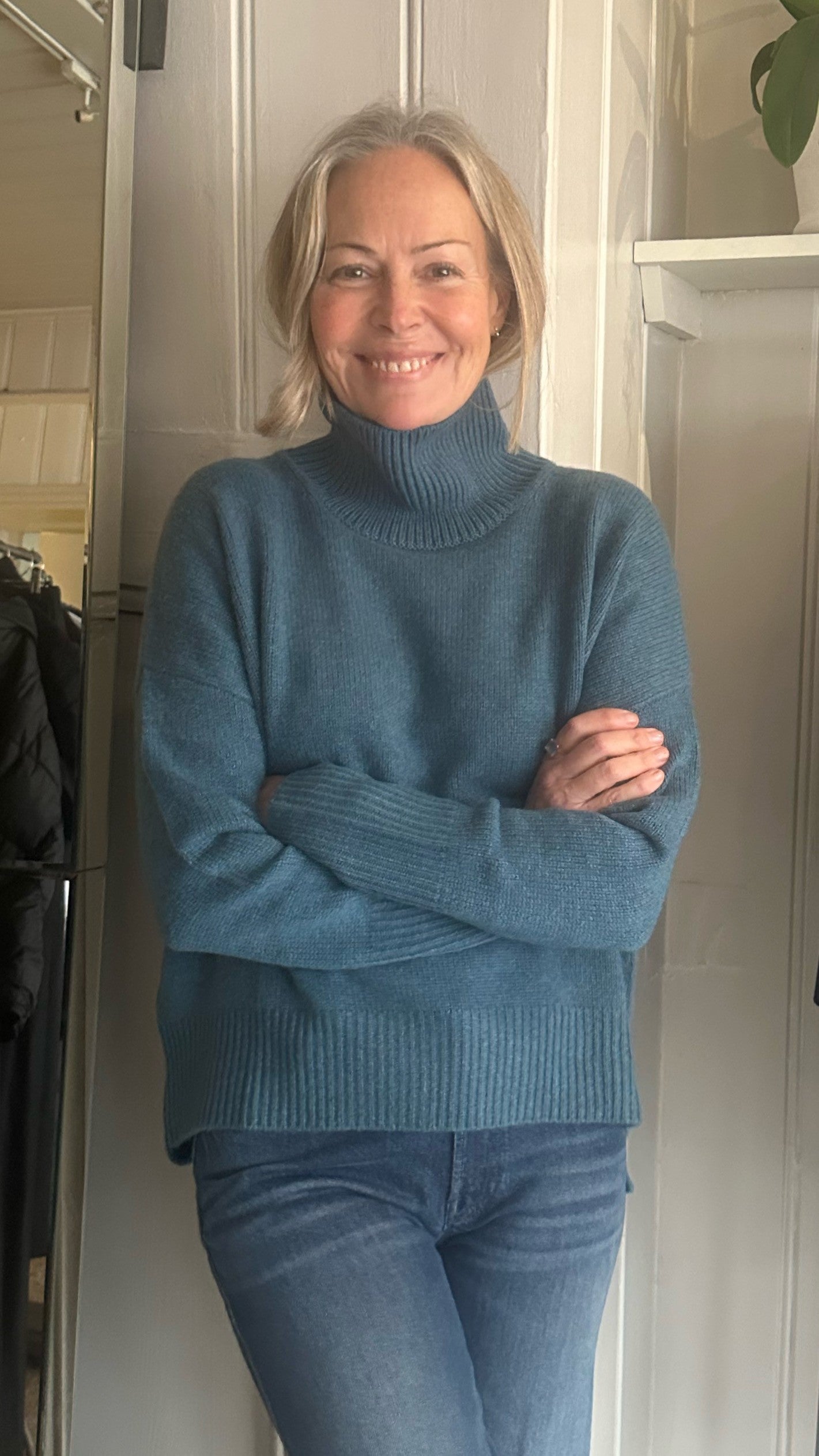 LISA YANG HEIDI SWEATER IN FJORD | STIL Lifestyle